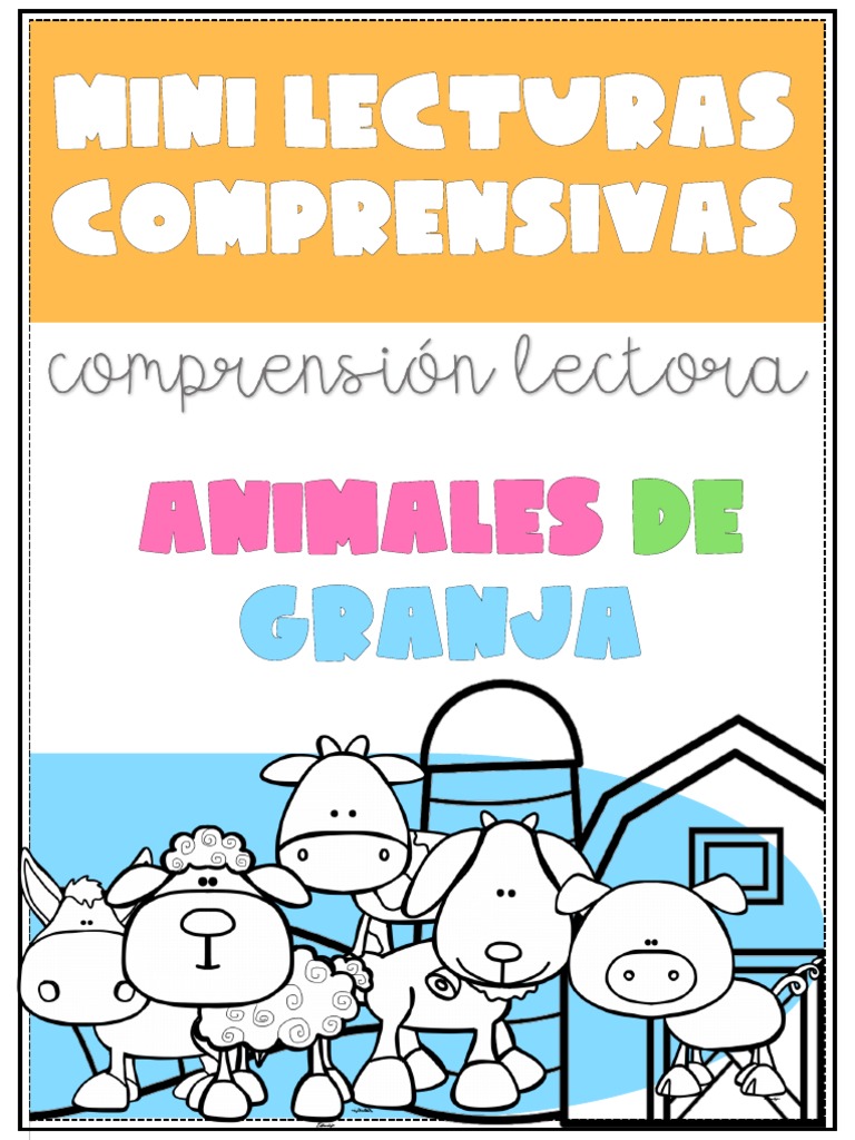 Mini lecturas sobre animales de granja | PDF