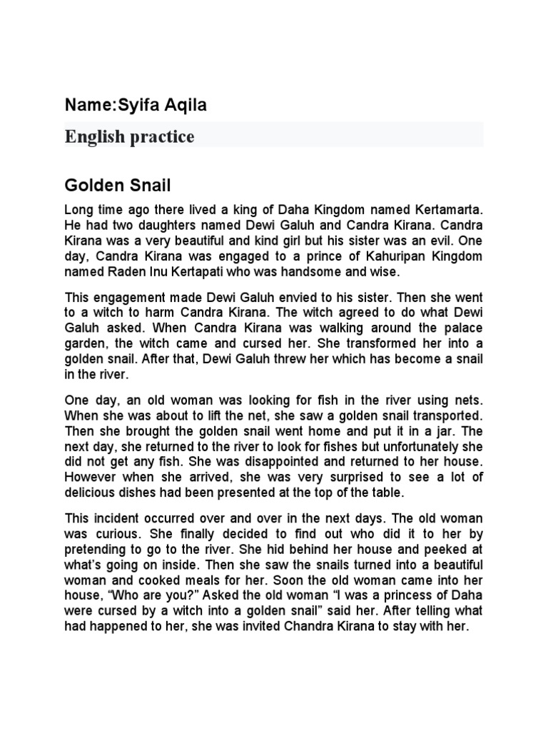 English Practice | PDF