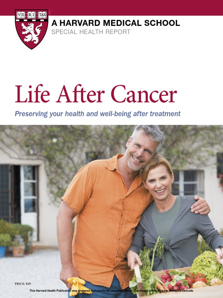 Life After Cancer: A Harvard Medical School | PDF | Heart | Cancer