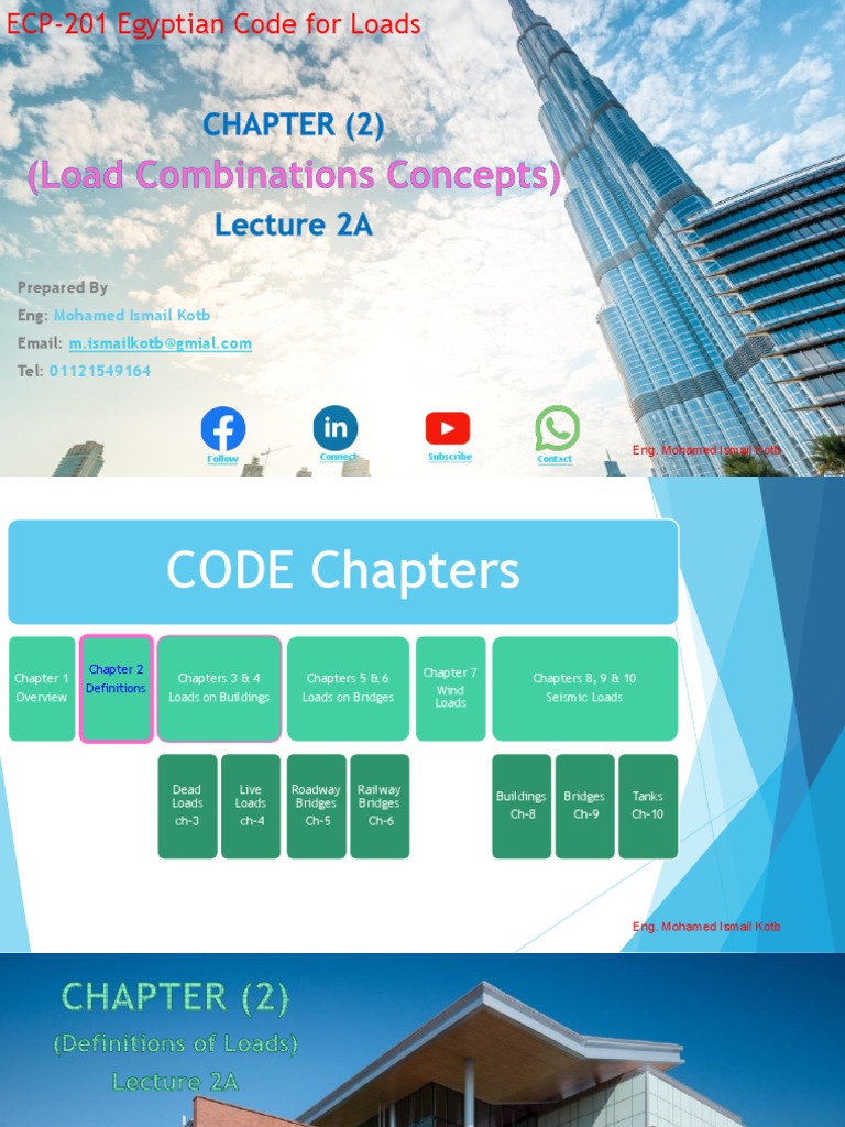 ECP-201 - Ch.2 Load Combination Concepts Lecture 2A | PDF | Building ...
