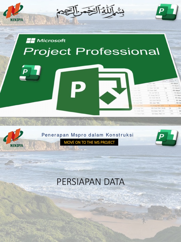 Penerapan Ms Project dalam Konstruksi | PDF