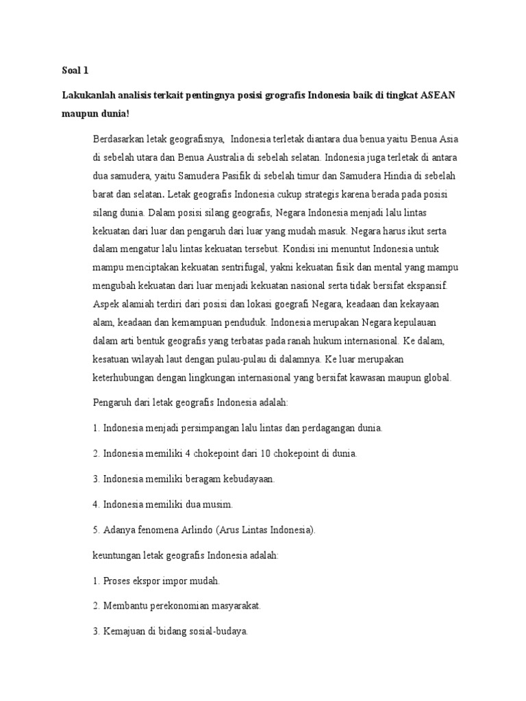 Tugas 1 - Pendidikan Kewarganegaraan-UT | PDF