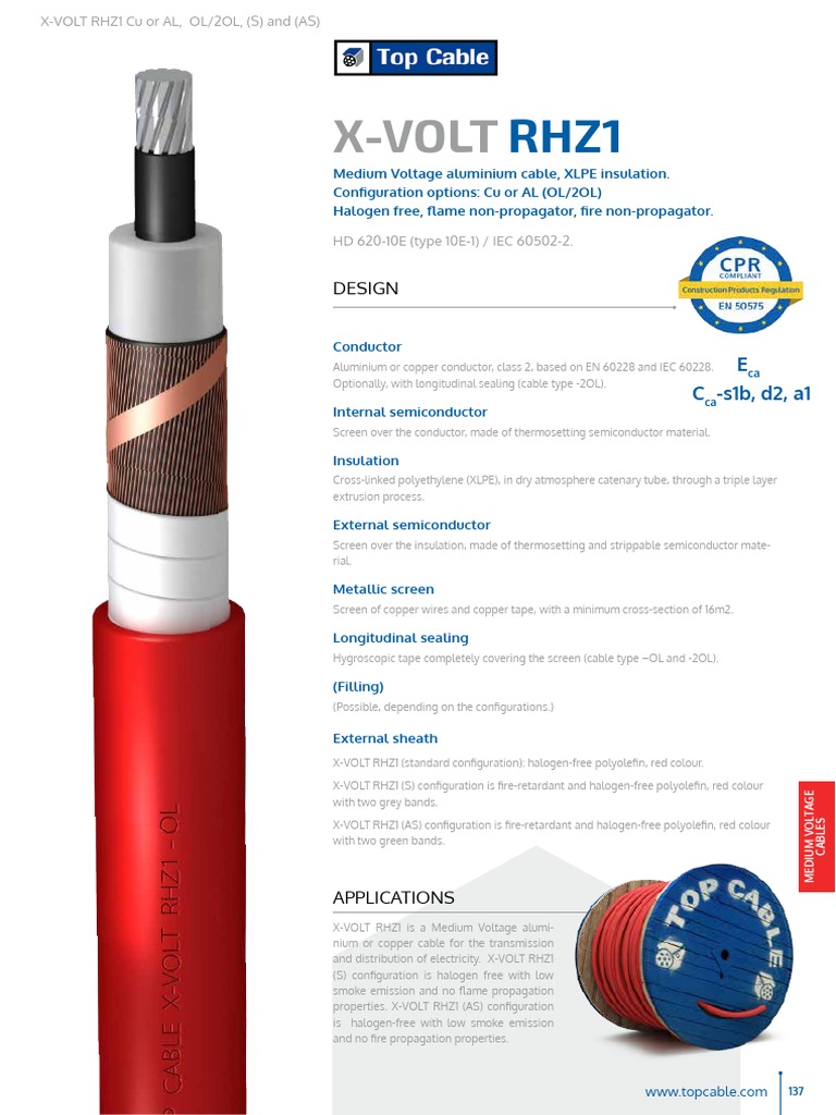 Topcable Catalogue Eng 2018-138-140 | PDF | Insulator (Electricity ...
