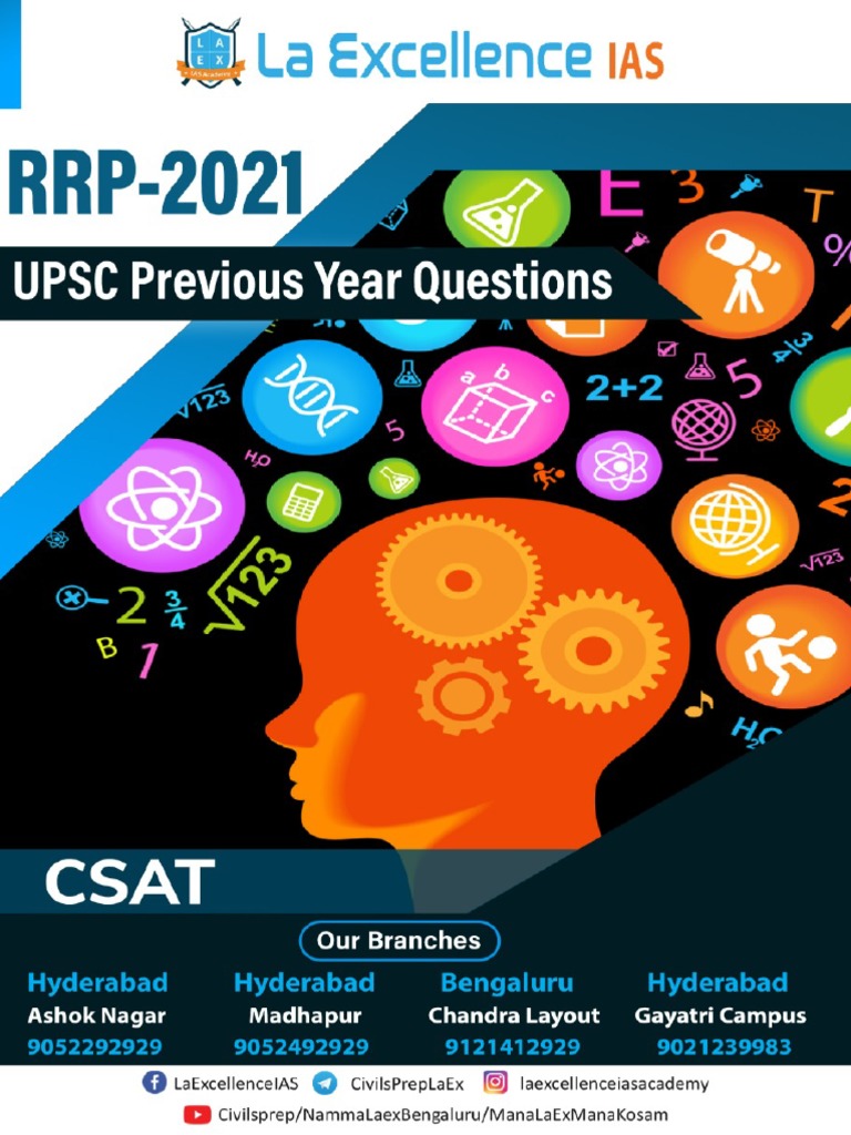 La Ex CSAT PYQ Solved | PDF | Odds | Encodings