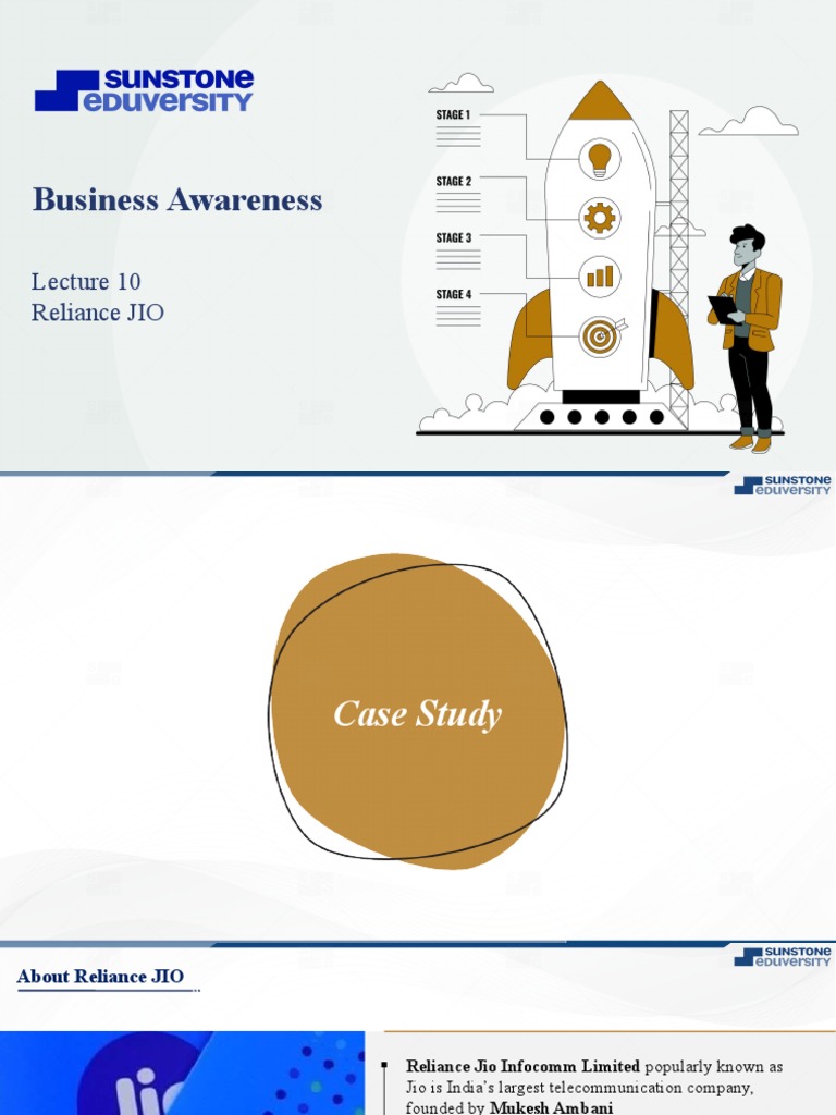 Lecture 10 Reliance Jio - Marketing - Business Strategy - Design | PDF