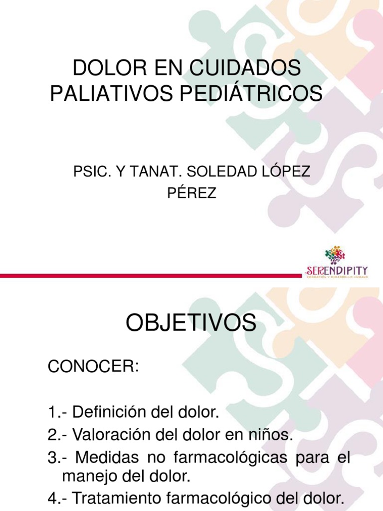 Manejo Del Dolor En Cuidados Paliativos Pdf Analgésico Dolor