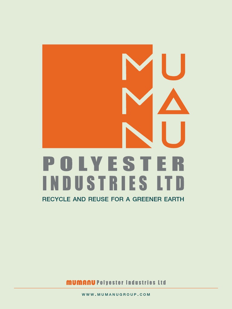 Mumanu Polyester Industries Overview | PDF | Recycling | Plastic