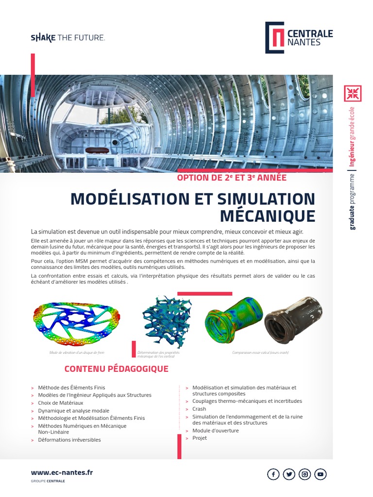 Modélisation et Simulation Mécanique | PDF | Simulation par ordinateur ...