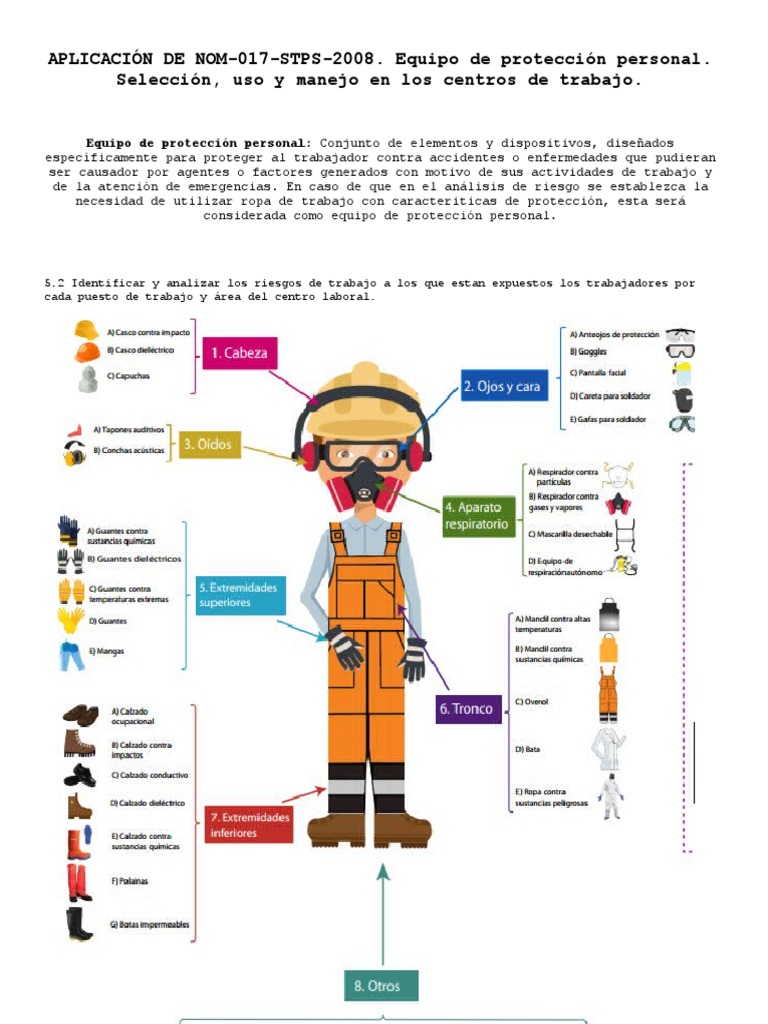 Nom STPS 017 2008 | PDF
