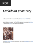 Euclidean Geometry Theorems PDF | PDF | Euclidean Geometry | Non Euclidean Geometry