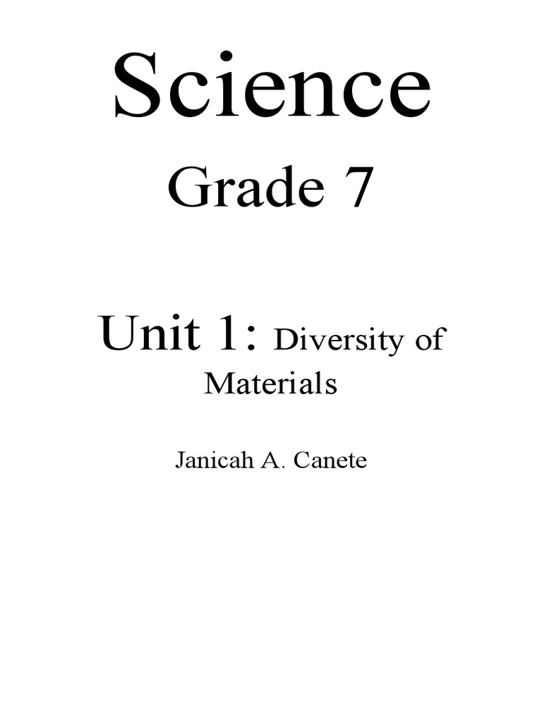 Grade 7 Science Reviewer | PDF | Solubility | Mixture