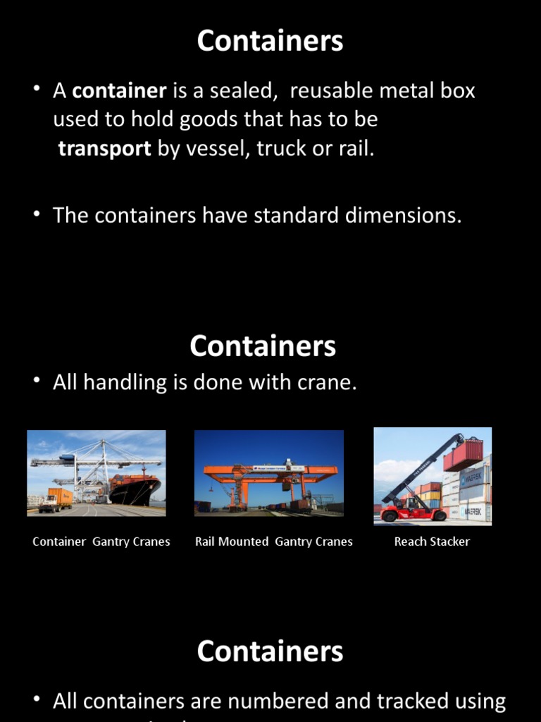 Types of Shipping Containers Explained | PDF | Home & Garden | Art