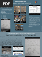 Balsa Bridge Project Poster | PDF | Wood