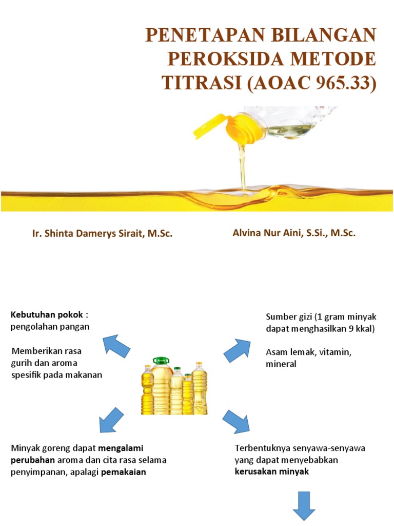 Bilangan Peroksida | PDF