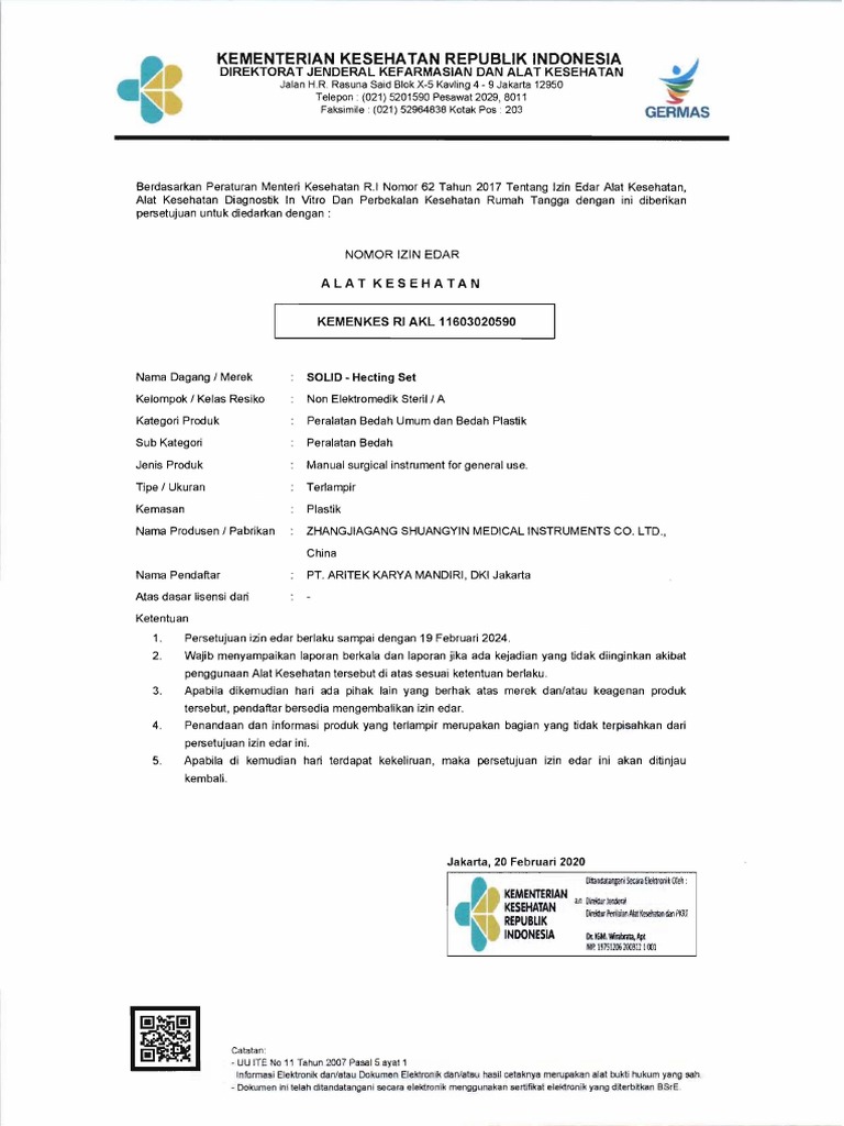 Akl Solid Hecting Set | PDF