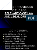 Local Government Code Reviewer | PDF | Legal Concepts | Justice