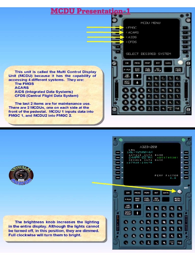 Mcdu@ Airbus A320 | PDF