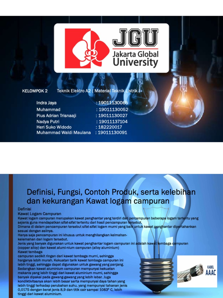 Material Teknik Listrik (Kelompok 2) PPT | PDF