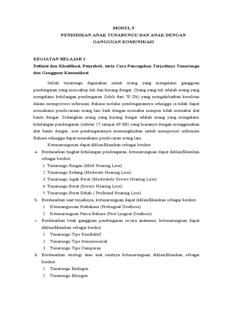 Resume Modul 5-9 | PDF