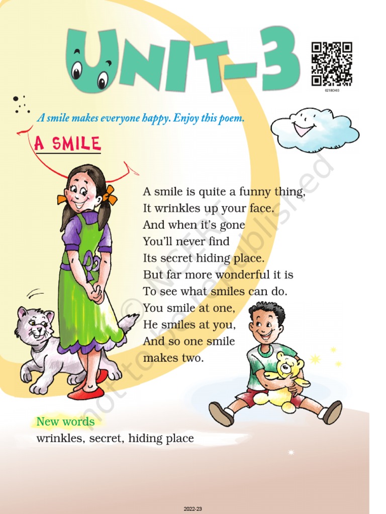 Unit 3 A Smile | PDF