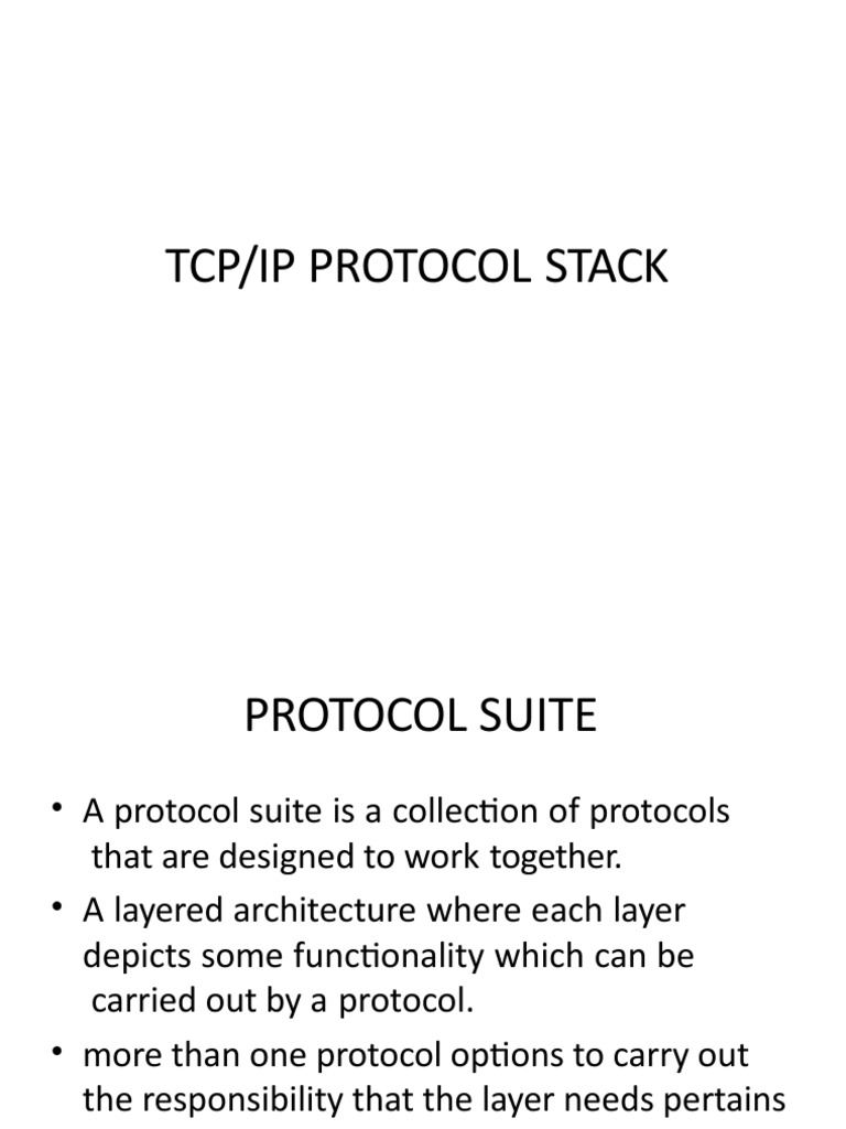 TCP Ip Stack | PDF | Internet Protocol Suite | Osi Model