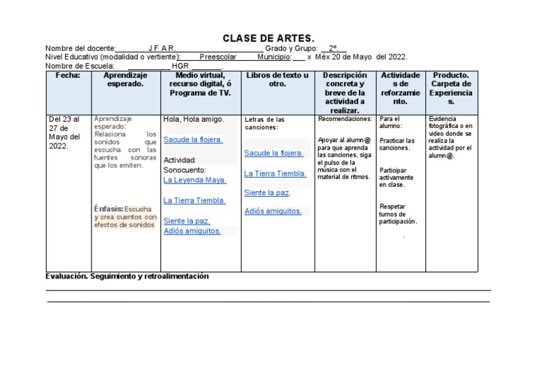 Artes | PDF | Aprendizaje | Cognición