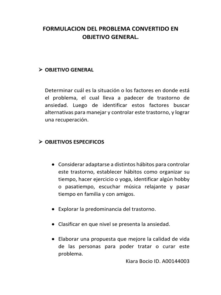 Formulación de Un Problema | PDF