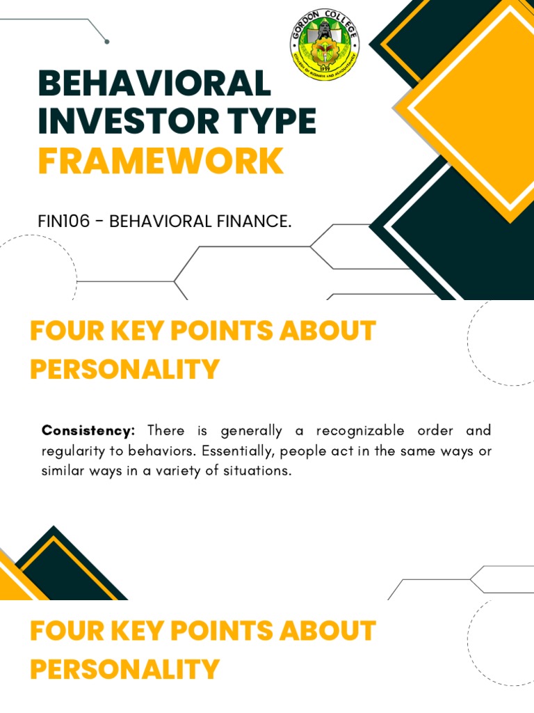 Behavioral Investor Type Framework | PDF | Investor | Risk