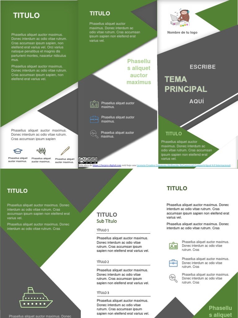 Ejemplo de Triptico | PDF