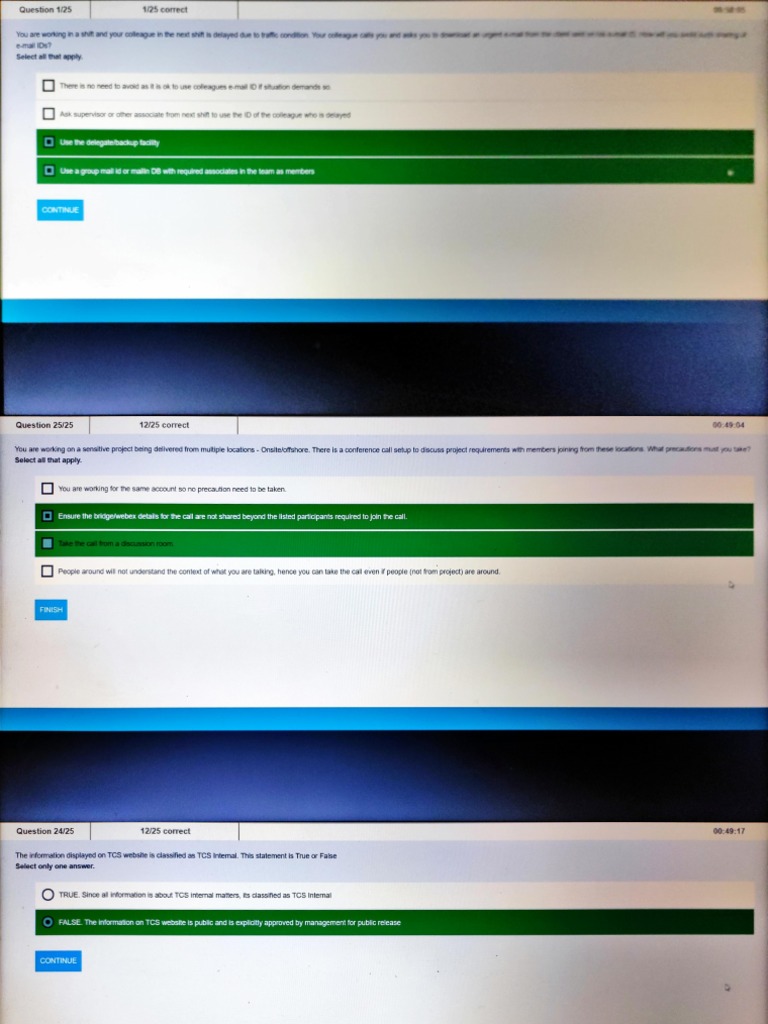 Insecurity Quiz WBT (7408) | PDF