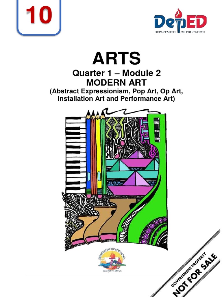 Quarter 1 - Module 2 Modern Art: (Abstract Expressionism, Pop Art, Op ...