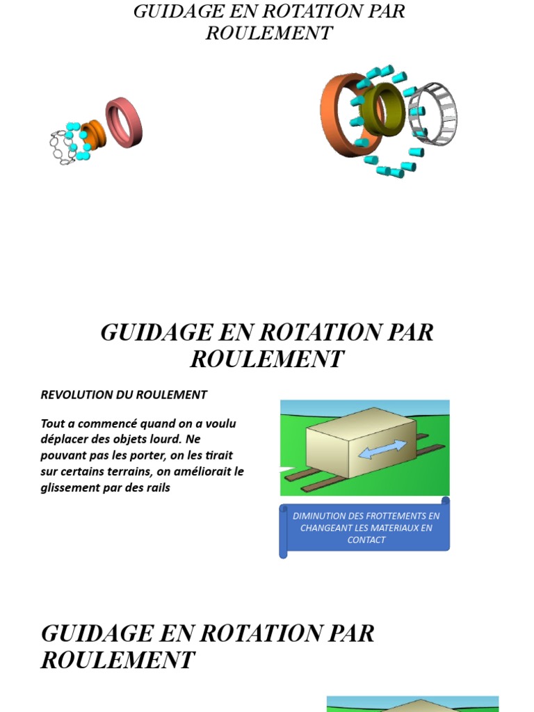 1A - Guidage en Rotation Par Roulement - (WWW - Diploma.ma) | PDF ...