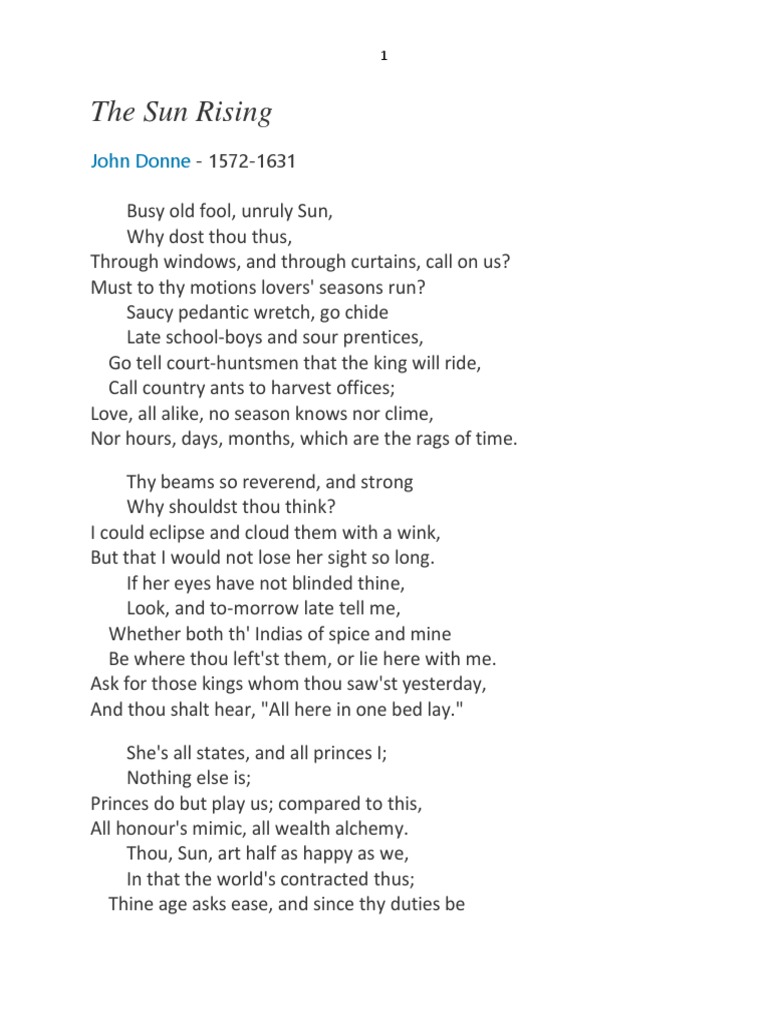 Classical Poetry | PDF