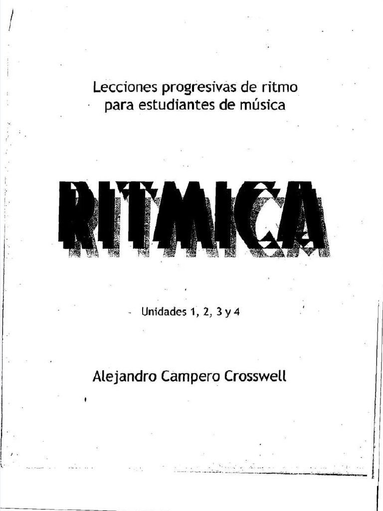 Lecciones Progresivas de Ritmo | PDF | Ritmo | Neurociencia