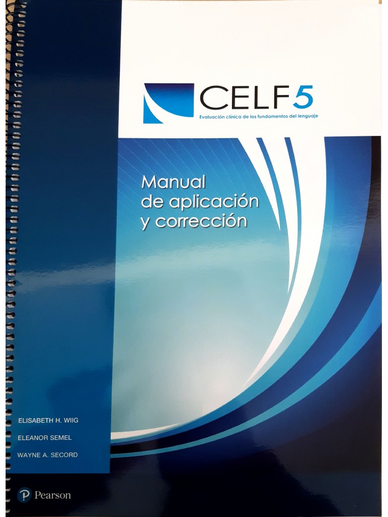 1era Parte Manual CELF 5 | PDF