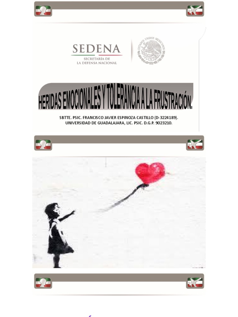 3 Heridas Emocionales y Tolerancia A La Frustración | PDF | Las emociones | Ira