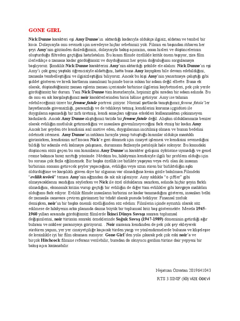 Gone Girl | PDF