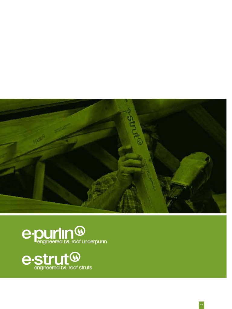 E Purlin e Strut | PDF | Lumber | Roof