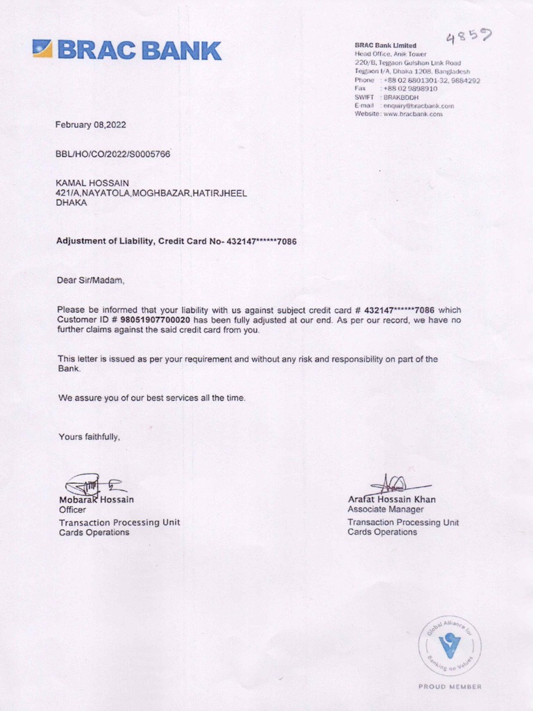 Brack BANK-NOC | PDF