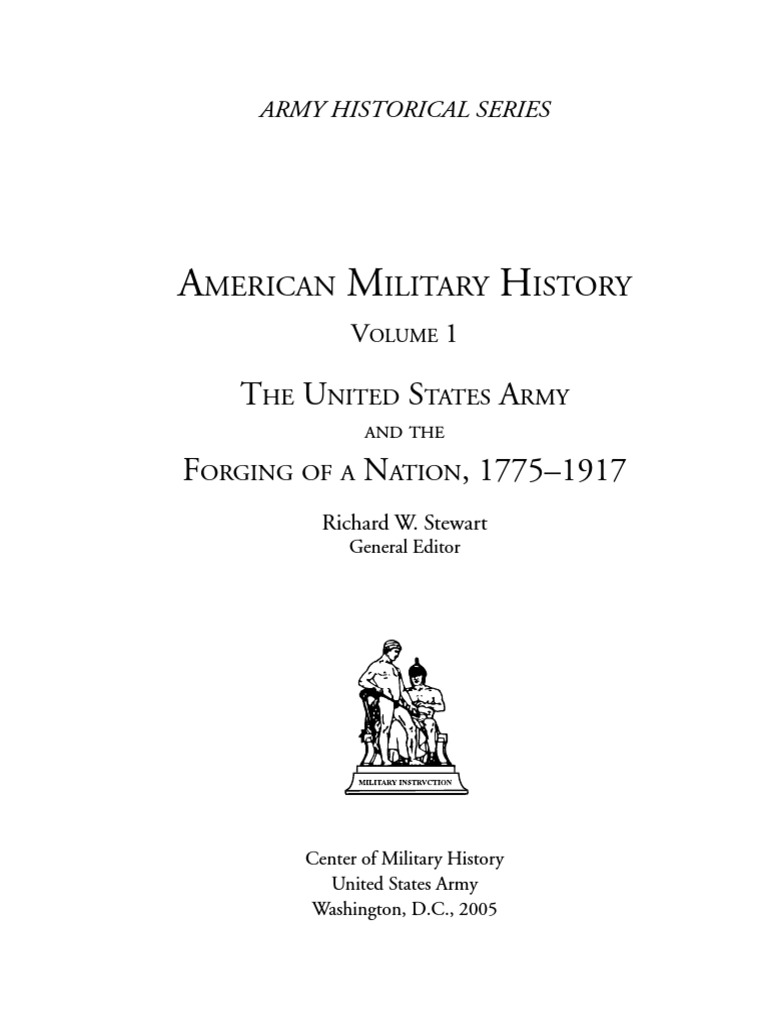 American Military History Volume 1 | PDF | Military | Warfare