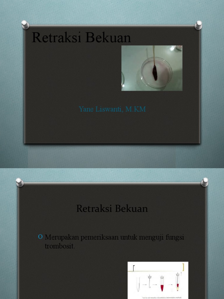 Uji Fungsi Trombosit | PDF