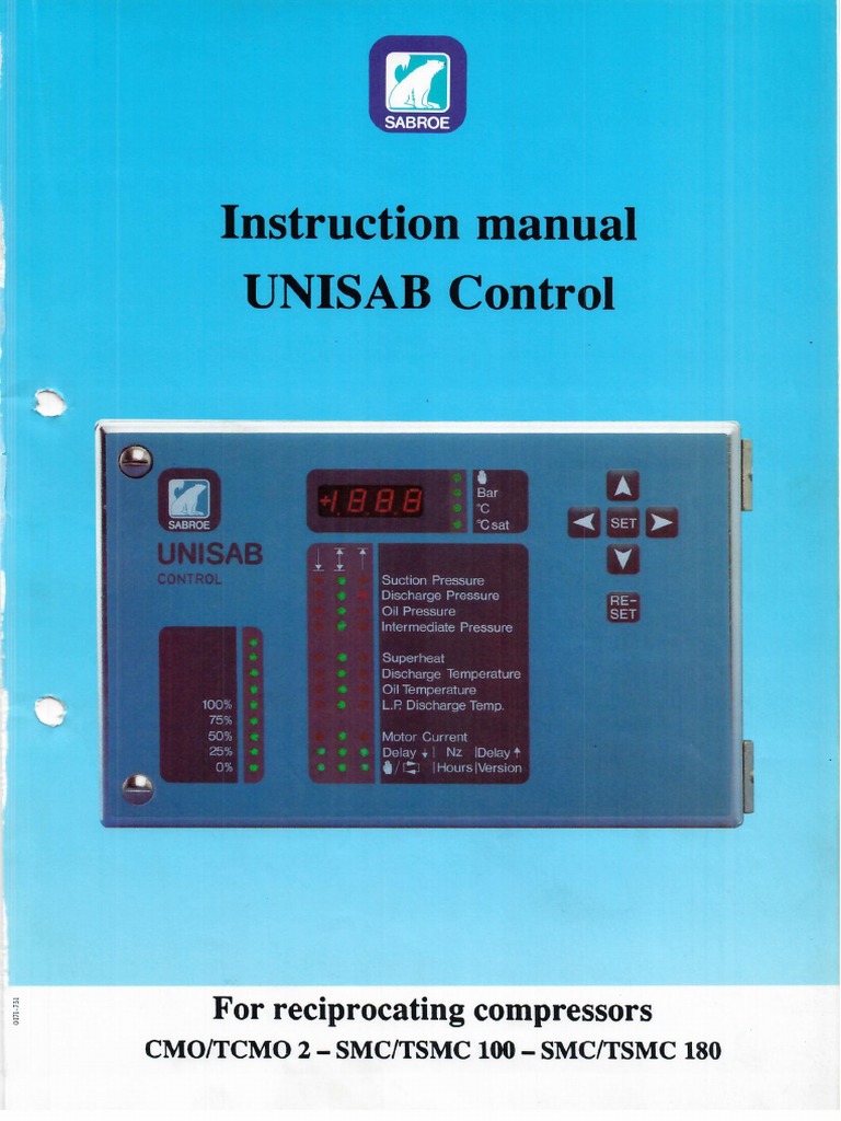 Instruction Manual UNISAB Control | PDF