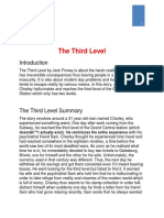 The Third Level - Class 12 English | PDF