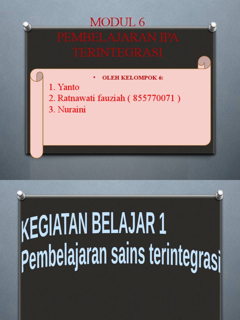 Kelompok 6 Pembelajaran Ipa | PDF
