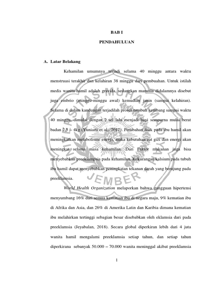PREEKLAMSIA | PDF | Kesehatan Holistik | Sains & Matematika