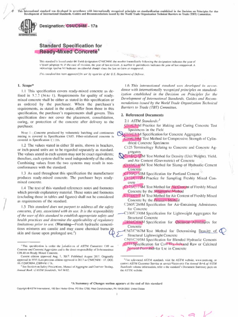 Astm C 94 | PDF Astm C 94 | PDF