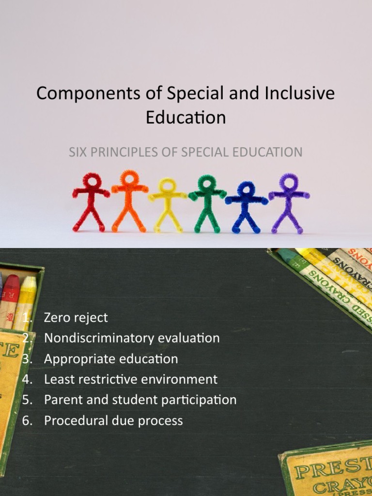 Six Principles of Special Education | PDF | Individualized Education ...