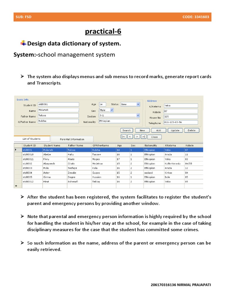 FSD Practical 6 To 8 | PDF | Information Retrieval | Computer Data