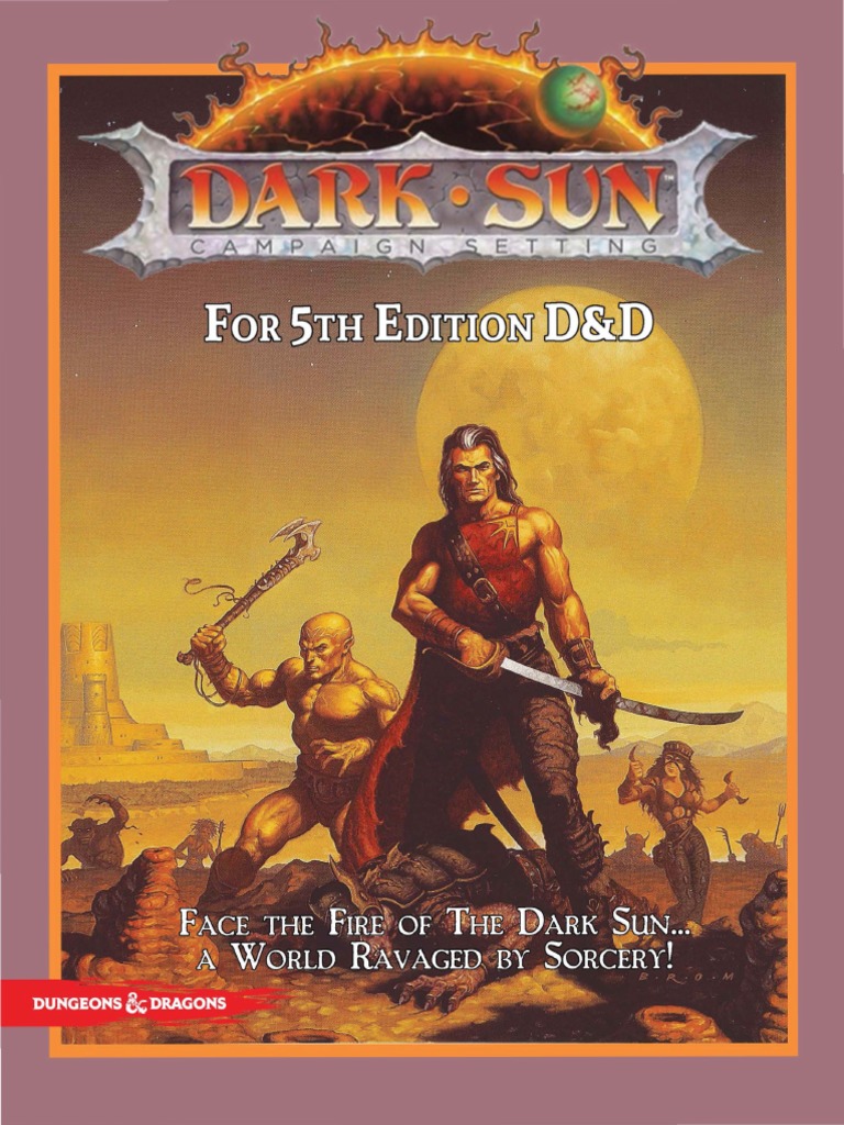 Dark Sun 5e Core Book V2 Pdf 9903