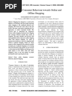 Online Shopping Research Paper | PDF | Online Shopping | Survey Methodology